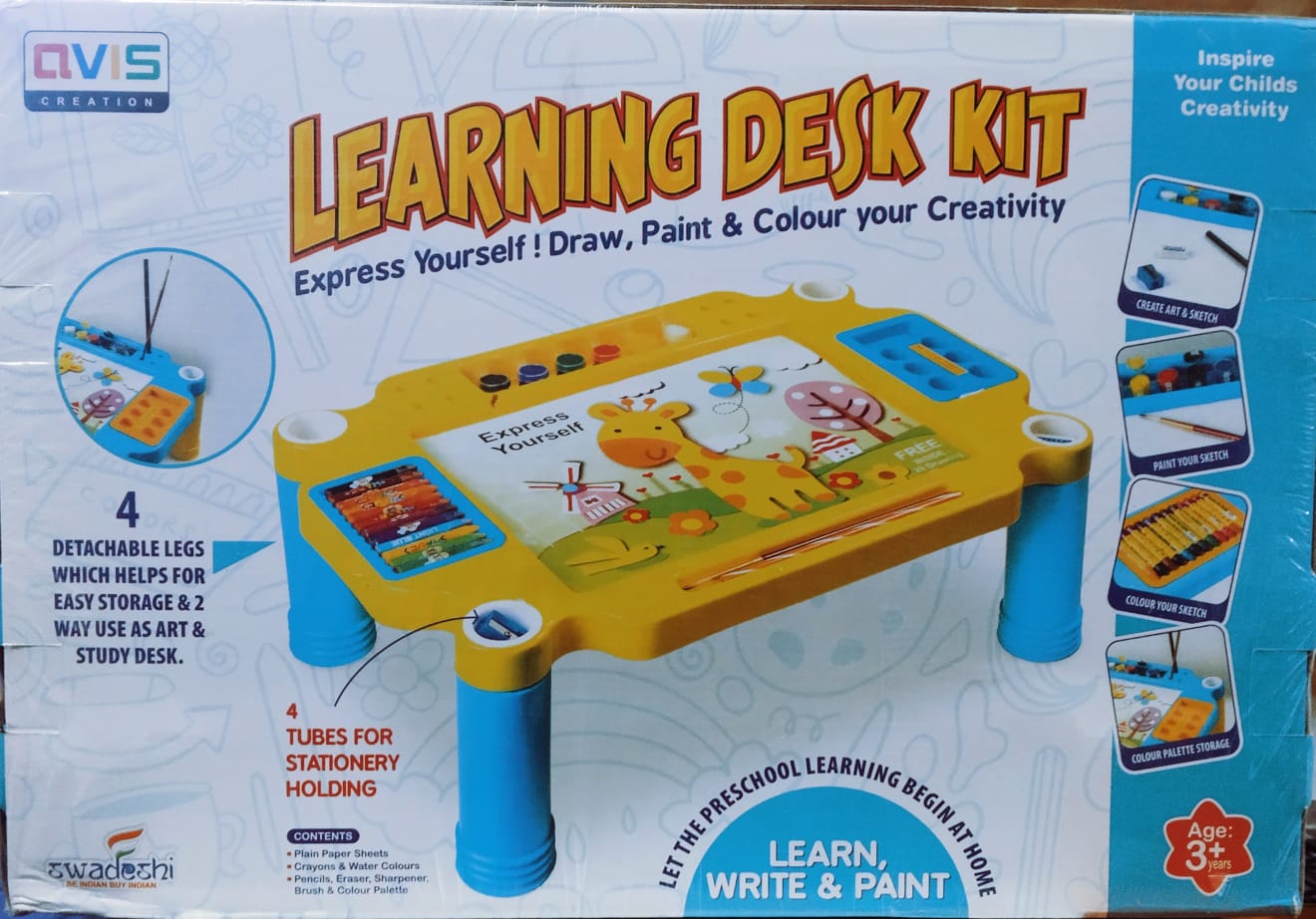 Educational Learning Desk for Kids for Multipurpose use Writing ...