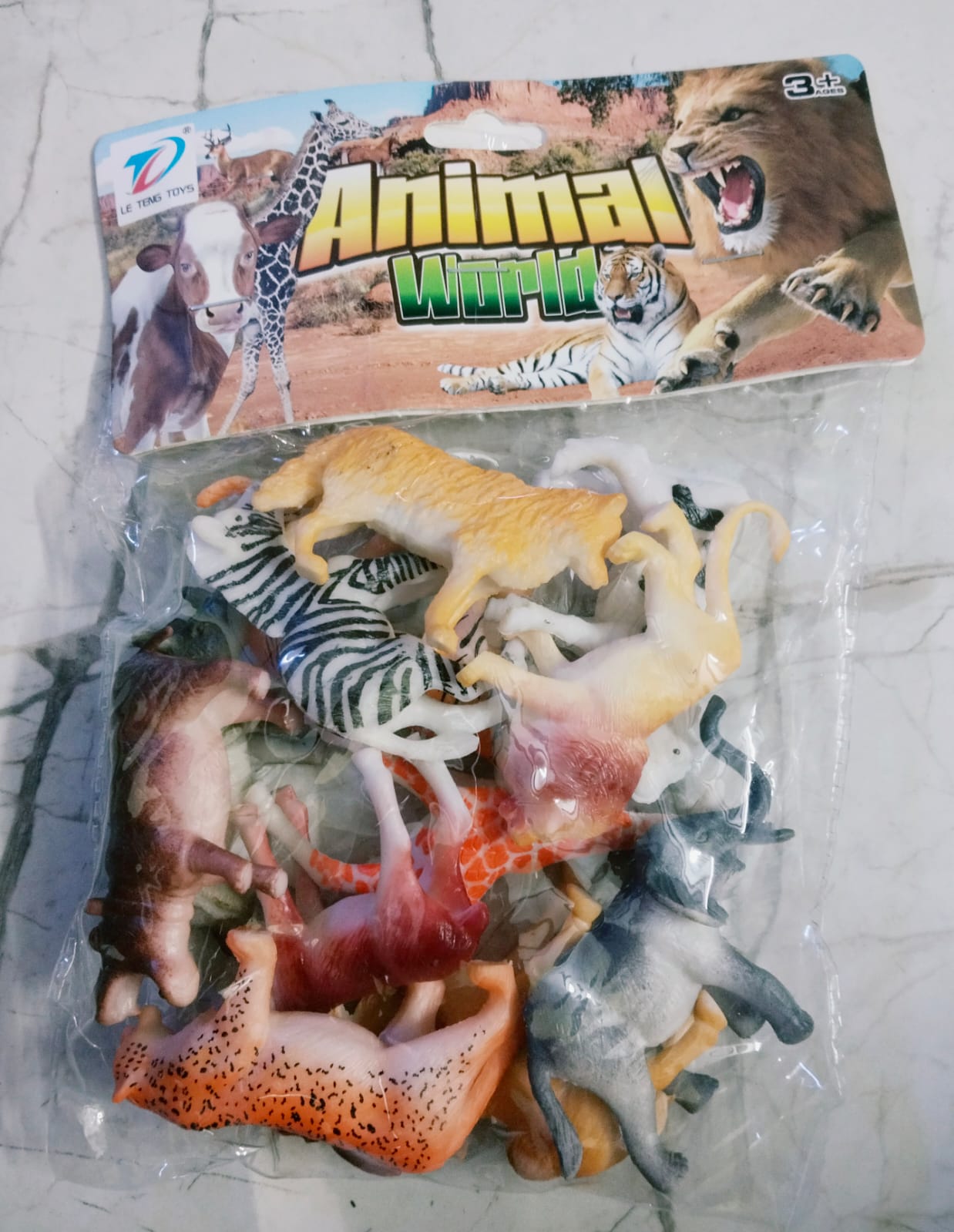 Small Animal Toys Figure Playing 12ps Set for Kids Suitable for School ...