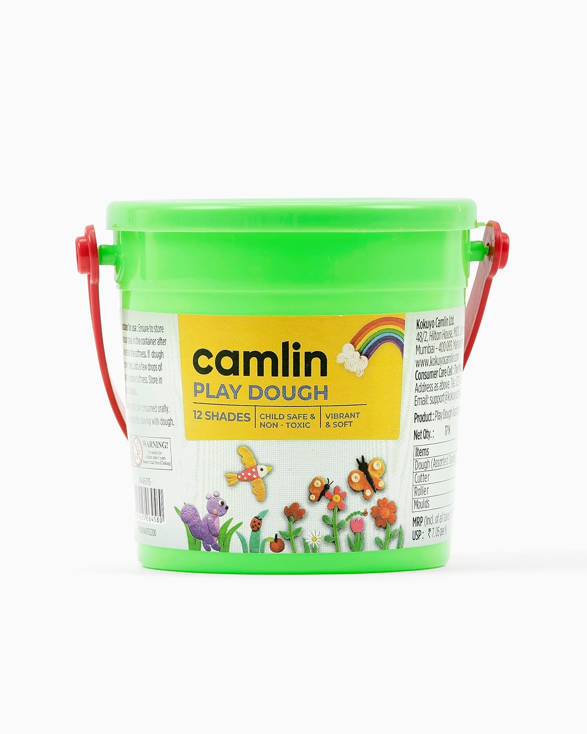 Camlin Play Dough 12 Shades Non-Toxic Vibrant & Soft for Kids – Vellore ...