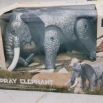 Walking Elephant Toy – Spray Elephant Toy Figure with Walking and ...