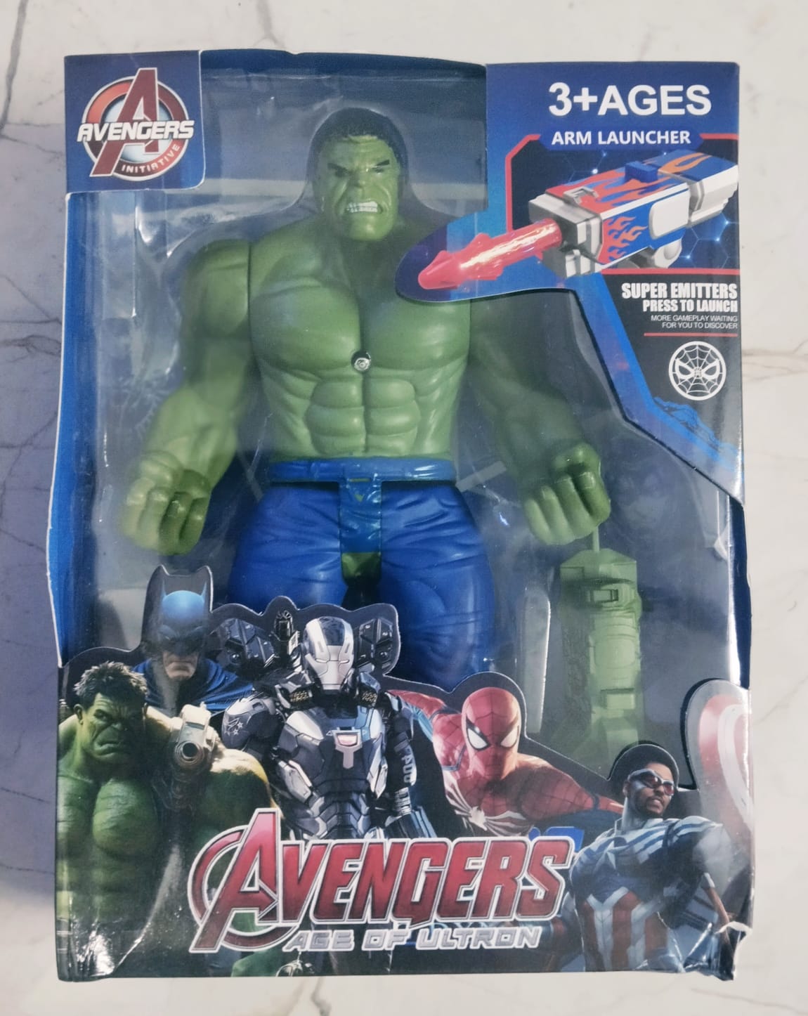 Hulk Superhero Action Figure Toys, Kids Superhero Toys with Arm ...