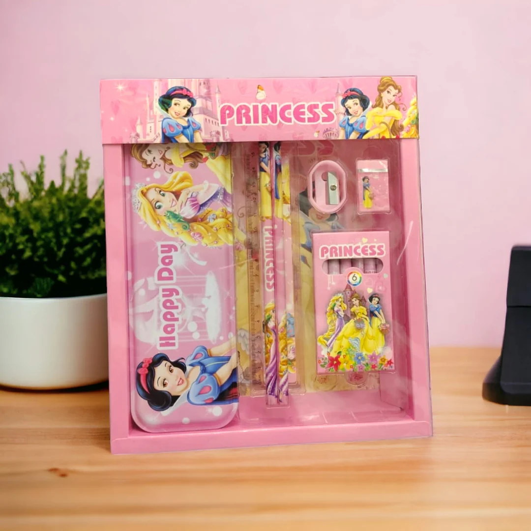 Enchanted Princess Printed Stationery Set Gift Pack Kids Birthday ...