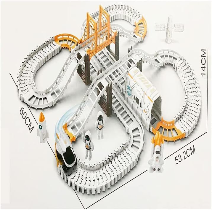Interstellar Adventure: Outer Space Track Toy for Kids to Explore the ...