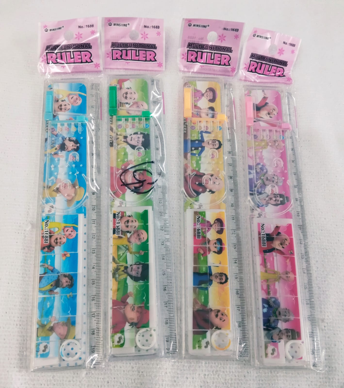 20cm Long Scale with Ball Game & Puzzle for Birthday Return Gifts, Game ...